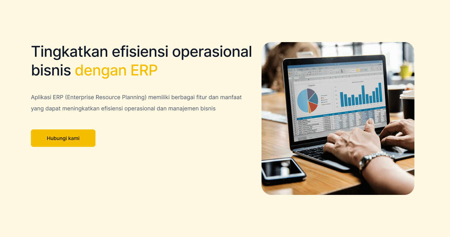 Tingkatkan efisiensi operasional bisnis dengan ERP